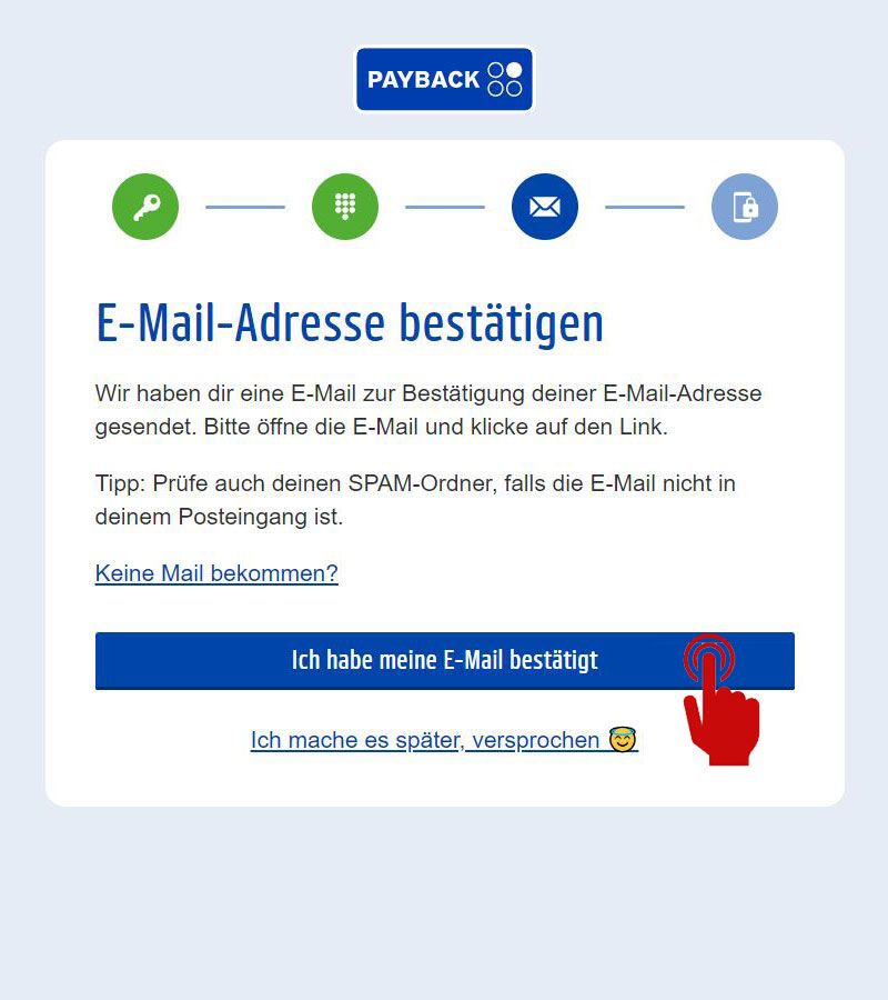 PAYBACK PIN-Umstellung