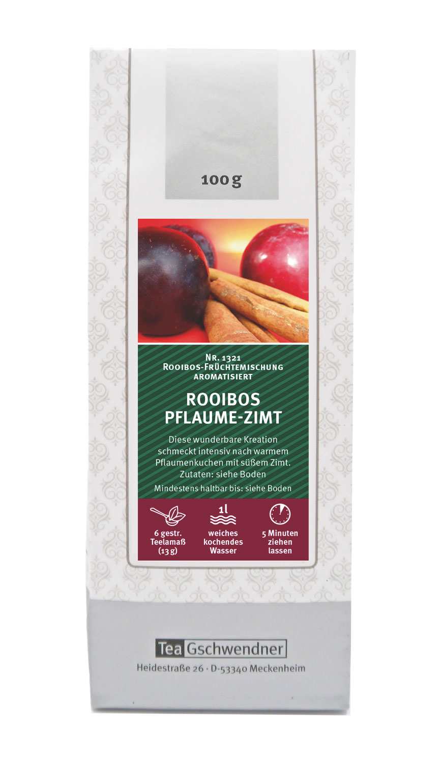 Rooibos Pflaume-Zimt Tee kaufen