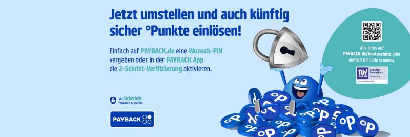 PAYBACK PIN changeover