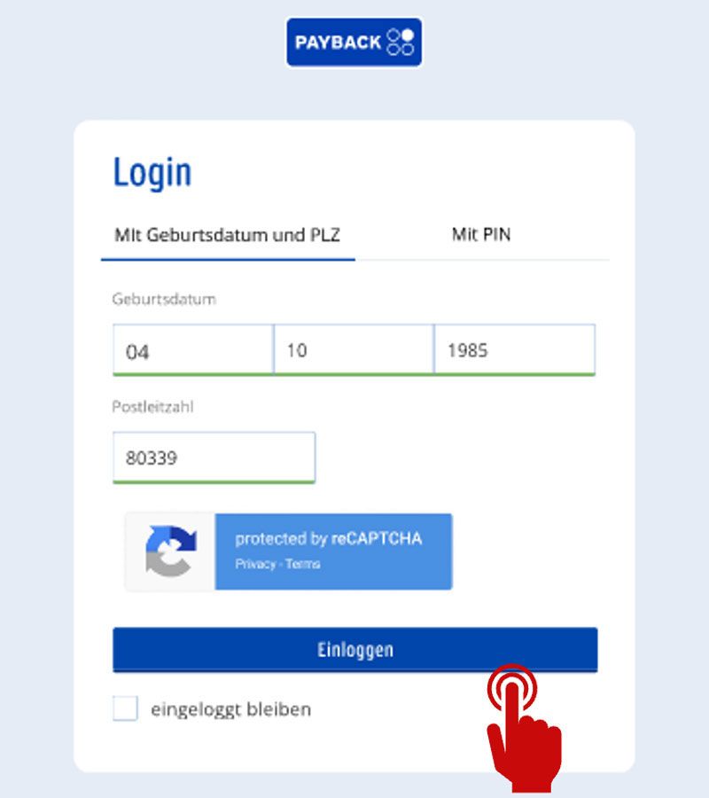 PAYBACK PIN changeover